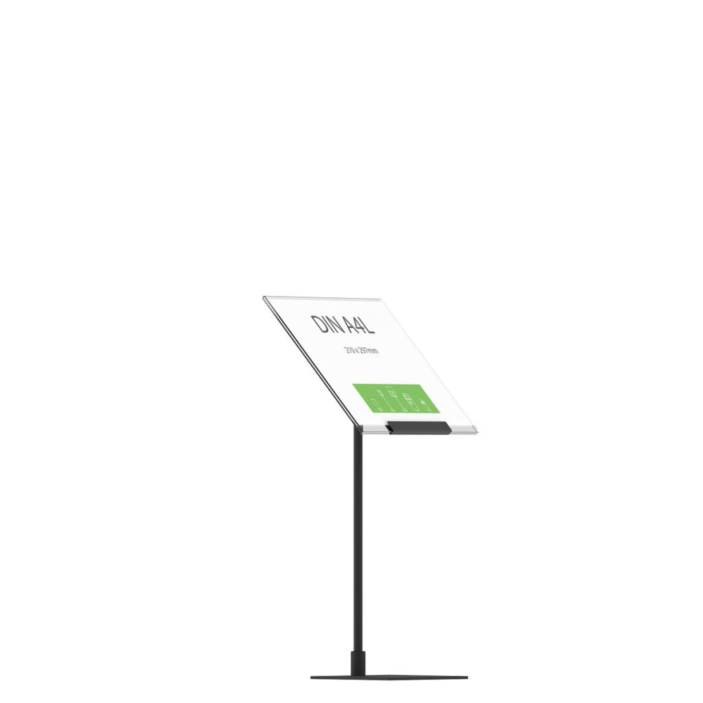 Counter Sign Stand Instand Midi, Angled Top - FEPRO