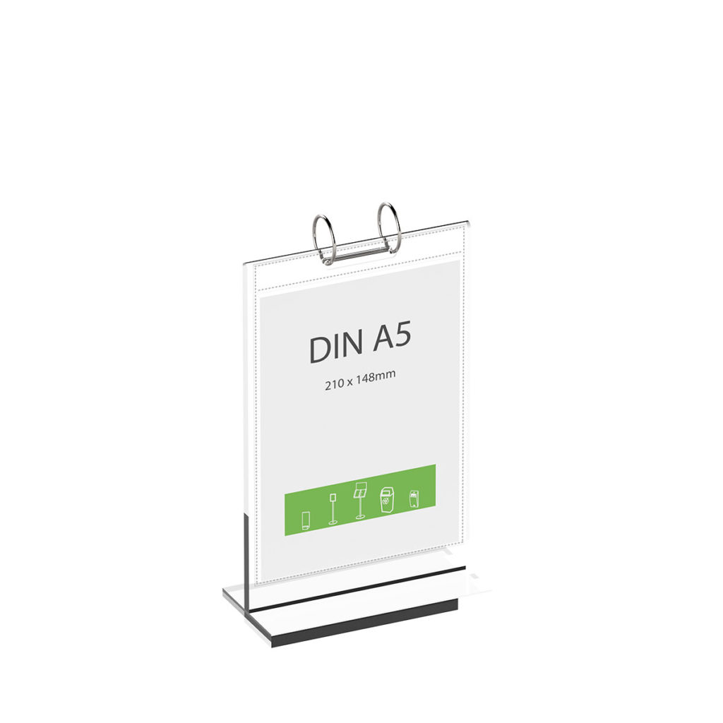 Table Sign Holder Flip - FEPRO